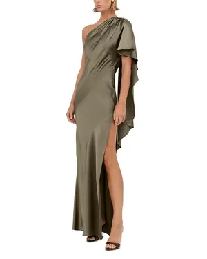 NONCHALANT LABEL Lovell Drape Back Dress