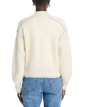 Guest In Residence Cashmere Zippered Sweater