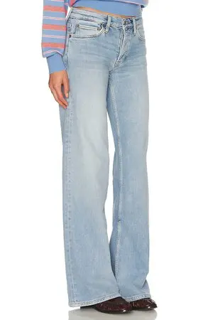 RE/DONE Mid-rise Wide Leg Jeans