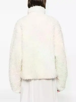 JIL SANDER Fleece Jacket - White