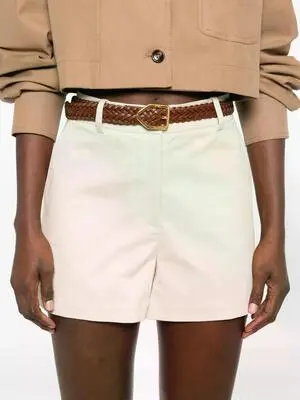 P.a.r.o.s.h Twill Shorts - Neutrals