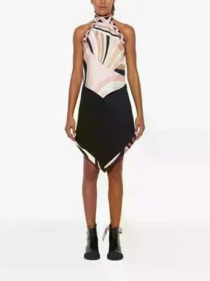 Emilio Pucci Triangle Midi Skirt