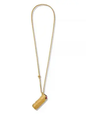 Emilio Pucci Lighter-case Necklace - Gold