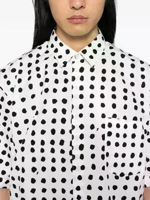 Comme Des Garçons Filip Pagowski Polka-dot Shirt