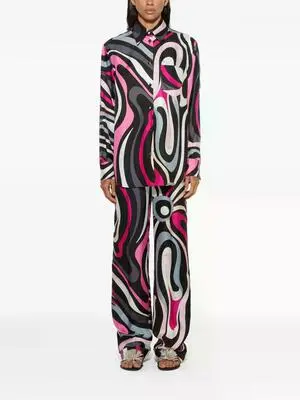 Emilio Pucci Marmo Trousers