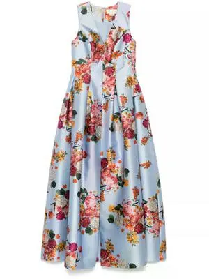 Sachin & Babi Brooke Floral Gown