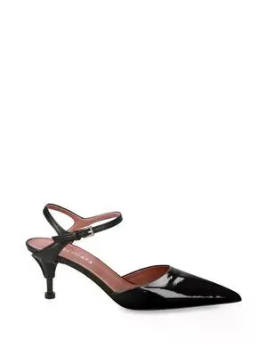 Premiata 60mm Leather Pumps - Black