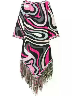 Emilio Pucci Marmo-print Dress - Black