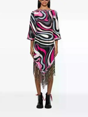 Emilio Pucci Marmo-print Dress