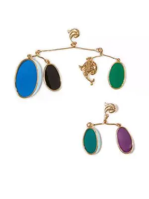 Emilio Pucci Chandelier Earrings - Gold