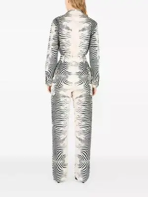 Roberto Cavalli Zebra-print Jumpsuit