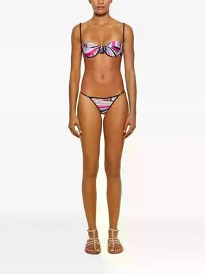 Emilio Pucci Iride-print Bikini Bottom