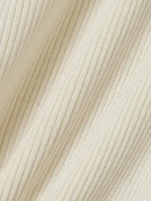 NILI LOTAN Francene Ribbed Henley T-shirt