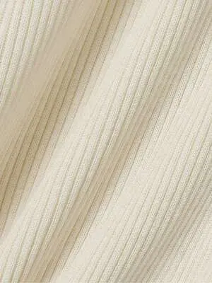 NILI LOTAN Francene Ribbed Henley T-shirt