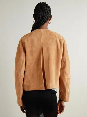 Nour Hammour Mira Suede Jacket