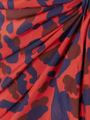 ERES Embrun Printed Cotton And Silk-blend Voile Pareo
