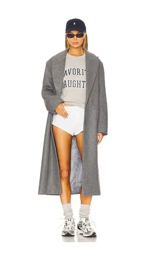 FAVORITE DAUGHTER Cropped Collegiate Sweatshirt