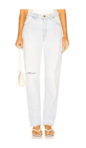 ALIGRACE Vintage Classic Relaxed Long Jeans