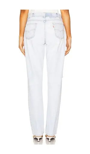 ALIGRACE Vintage Classic Relaxed Long Jeans