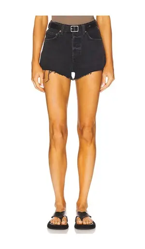 AGOLDE Ridley High Rise Short