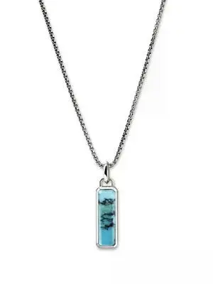 John Hardy Talisman Turquoise Necklace - Silver