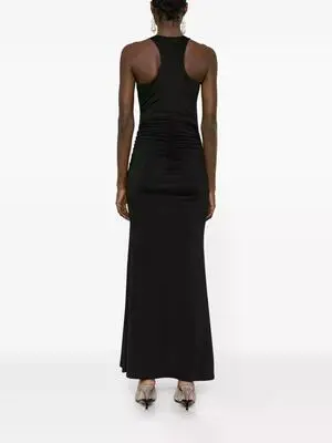 Patrizia Pepe Ruched Maxi Dress