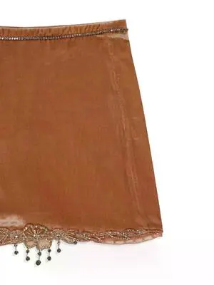 Rabanne Crystal-embellished Skirt