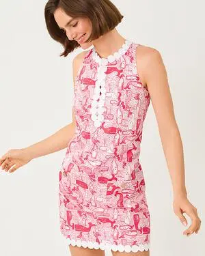 Lilly Pulitzer® Romey Shift Romper - Paradise Punch Thar She Blows
