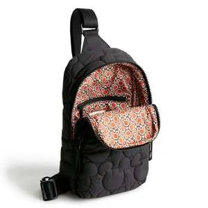 VERA BRADLEY Lorman Sling Backpack - Black