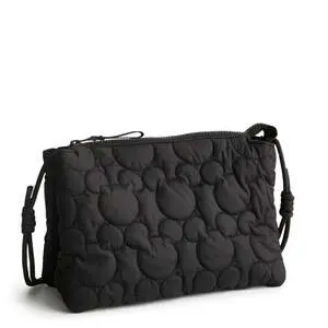 Black Patchwork Crossbody Bags