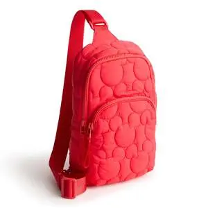 VERA BRADLEY Disney Lorman Sling Backpack - Red