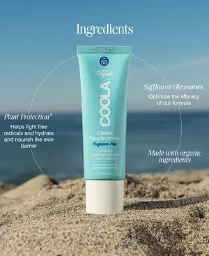 COOLA Classic Face Sunscreen Lotion Spf 50
