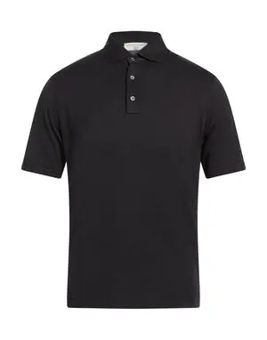 FILIPPO DE LAURENTIIS Polo Shirt Size Cotton - Black