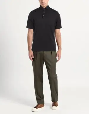 FILIPPO DE LAURENTIIS Polo Shirt Size Cotton - Black