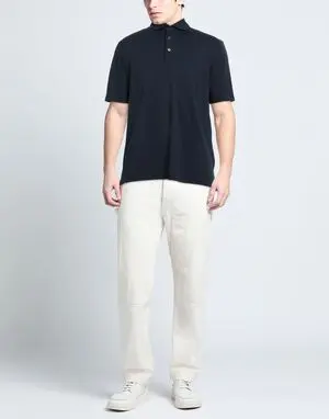 FILIPPO DE LAURENTIIS Polo Shirt Size Cotton - Navy