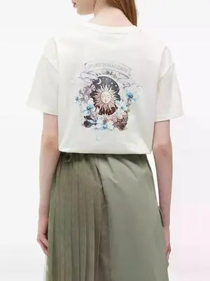MUSIUM DIV. Cotton T-shirt - Neutrals