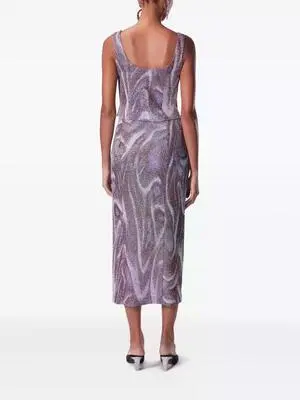 MARGHERITA MACCAPANI Scio Midi Skirt - Purple