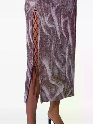 MARGHERITA MACCAPANI Scio Midi Skirt - Purple