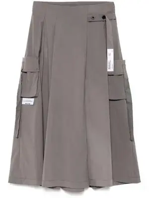 MUSIUM DIV. Cargo Skirt - Grey
