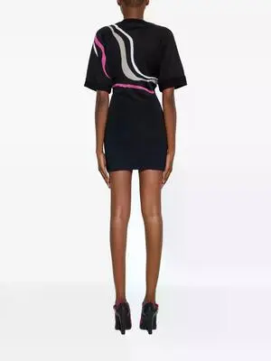 Emilio Pucci Marmo-print Mini Dress