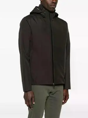 Herno Waterproof Hooded Jacket - Brown