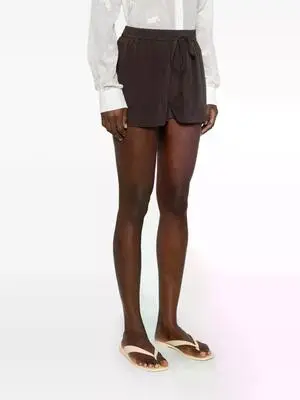 P.a.r.o.s.h Silk Shorts - Brown