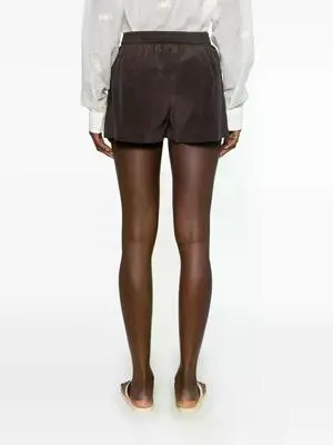 P.a.r.o.s.h Silk Shorts - Brown