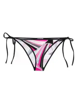 Emilio Pucci Iride-print Bikini Briefs - Pink