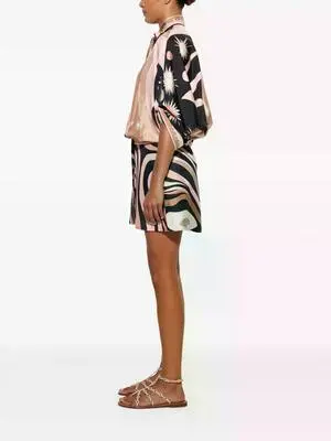 Emilio Pucci Marmo-print Mini Dress