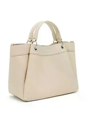 Armani Exchange Logo-stamp Tote - Neutrals