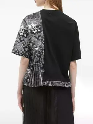 MUSIUM DIV. Bandana-print T-shirt - Black