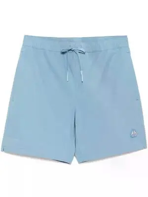 Moose Knuckles Logo Swim Shorts - Blue