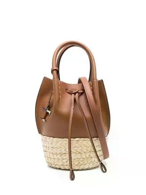 TOD'S T Timeless Logo Bucket Bag