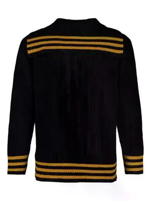 BODE Striped Knit Sweater
